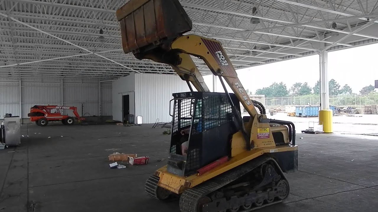 2009 ASV RC85 Track Loader - YouTube