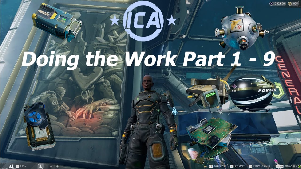 ICA | Dowing The Work Questline | 1 to 9 The Cycle Frontier - YouTube