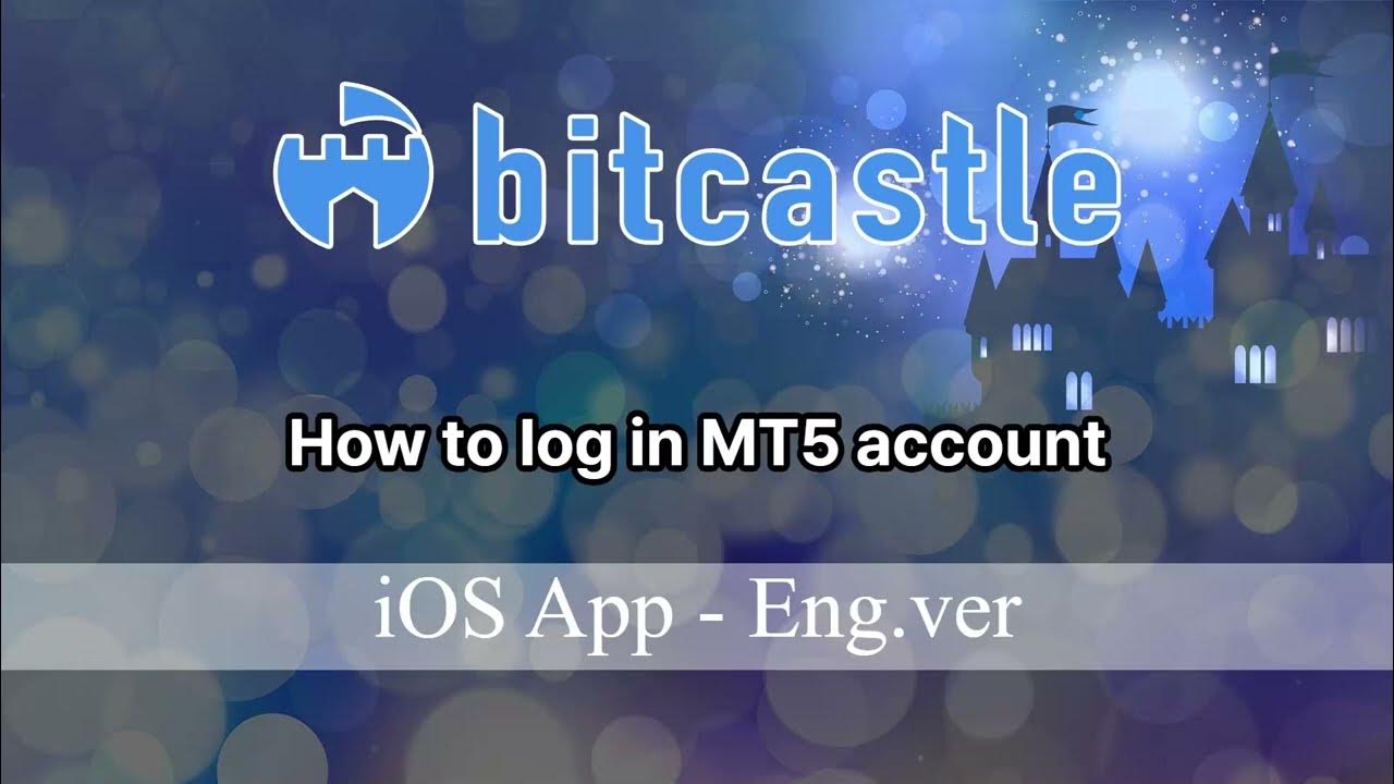 How to log into your MT5 account (iOS, Eng.ver) - YouTube