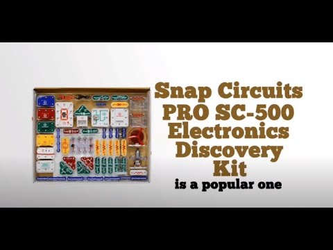 Snap Circuits PRO SC-500 Electronics Discovery Kit - YouTube
