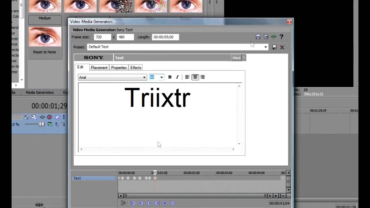 Sony Vegas Typewriter TuT - YouTube