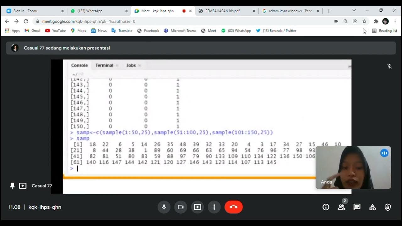 Klasifikasi Bunga Iris Menggunakan Metode ANN - YouTube