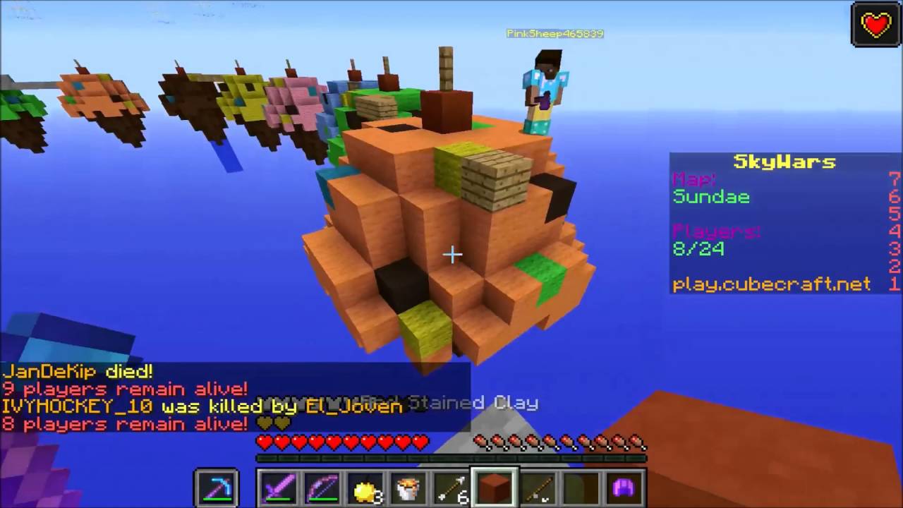 RAMPAGE!!!! Minecraft Skywars #3 - YouTube