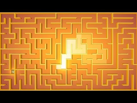 Maze path of light GamePlayTV - YouTube
