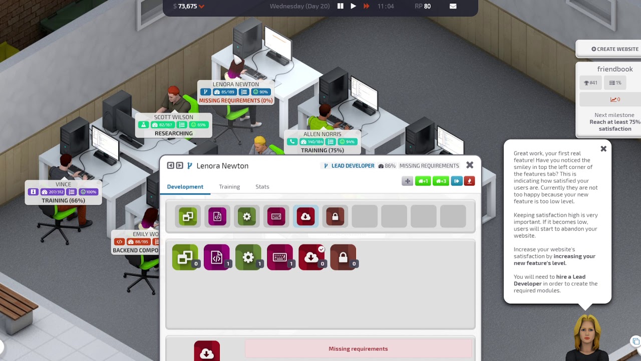 Startup Company game play - YouTube