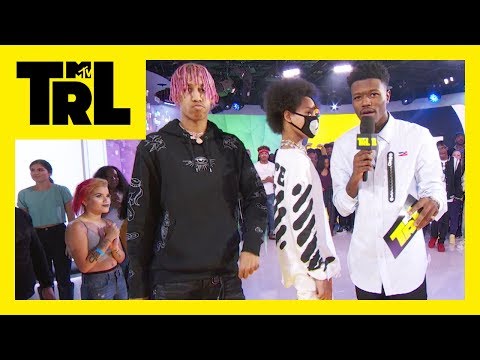 Ayo & Teo Compete With Fans In 'Step Off' | TRL Weekdays at 4pm