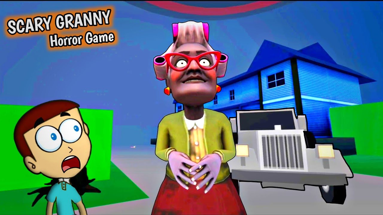 Granny Chapter 4 ?? Scary Granny Android Game | Shiva and Kanzo ...