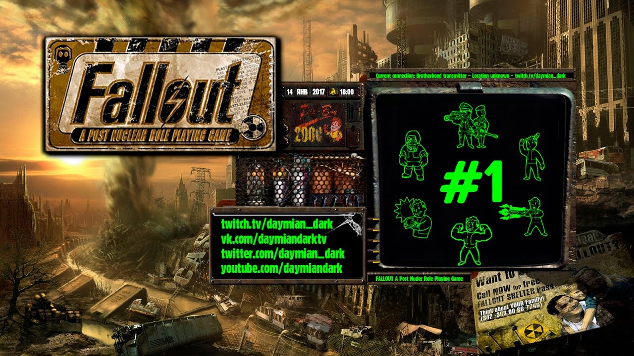 Fallout stream 1 - YouTube