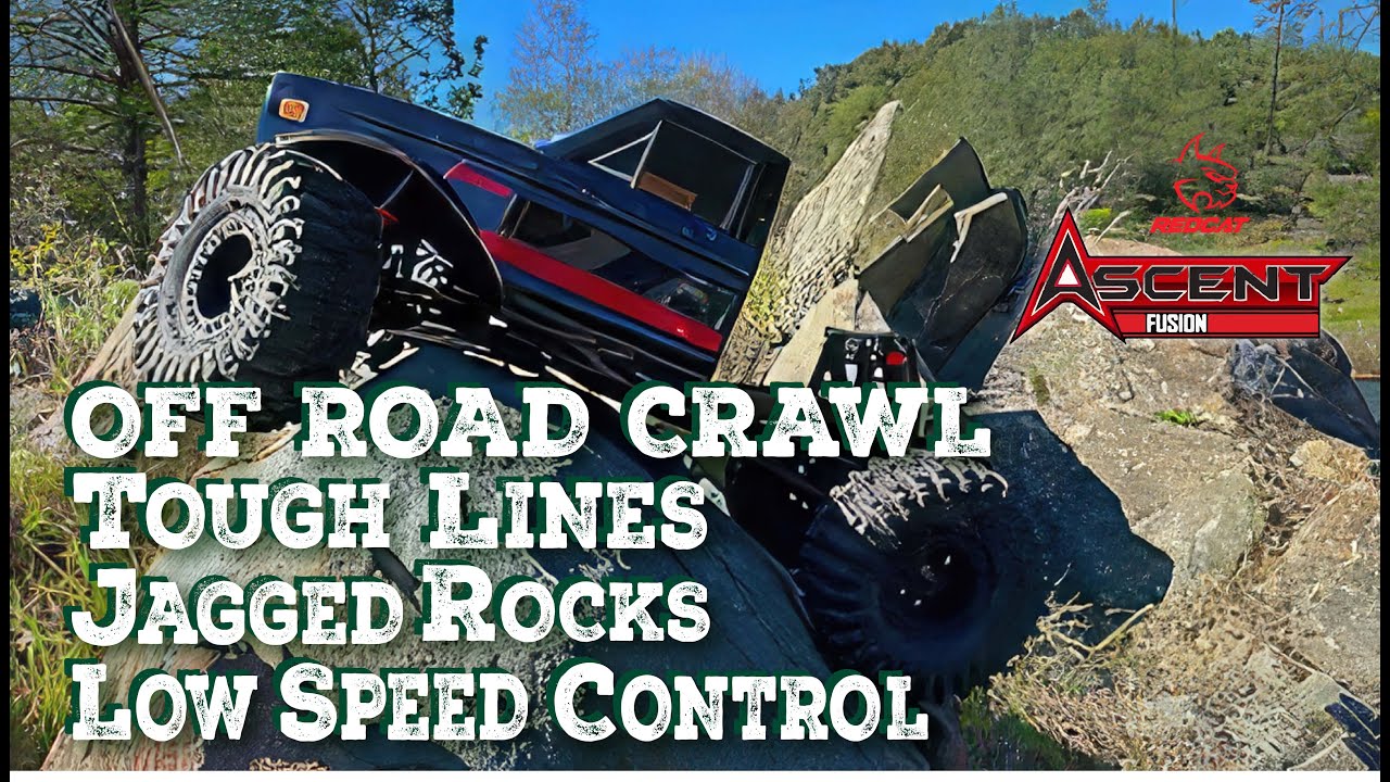RedCat Ascent Fusion Off Road! RC Rock Crawl - YouTube