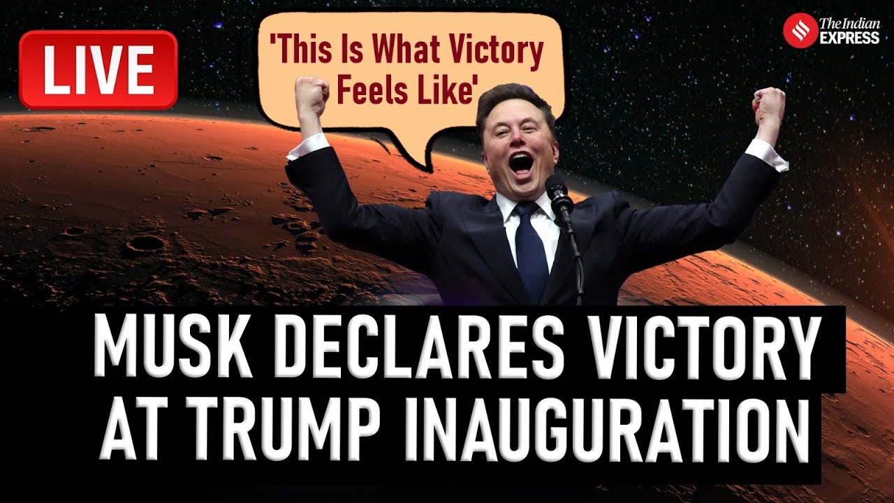 Elon Musk Live: Musk Declares Victory At Donald Trump Inauguration ...