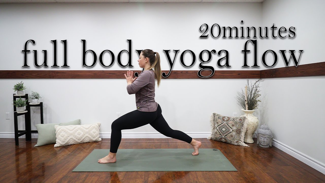 20Min | YOGA FOR FLEXIBILITY | Full Body Flow - YouTube
