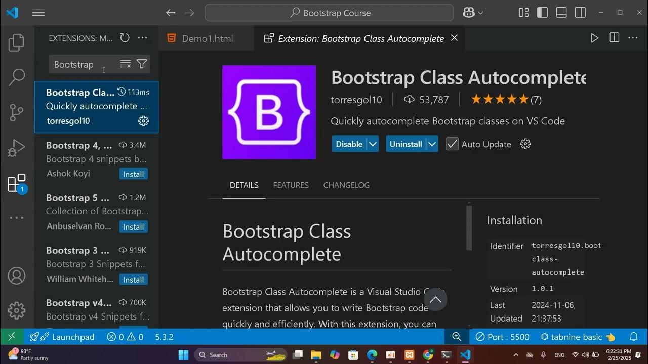 Boostrap : ស្វែងយល់អំពីការប្រើប្រាស់ Bootstrap library | Bootstrap | PART 1 - YouTube