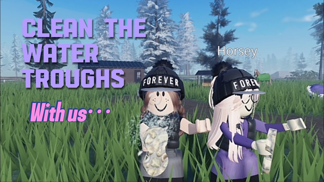 CLEAN THE WATER TROUGHS WITH US! || *Disguisting…* - YouTube