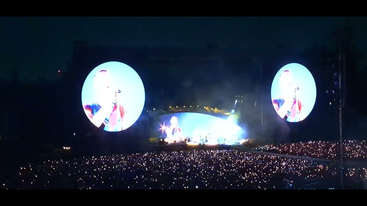 Yellow - Coldplay. Foro sol 2022 - YouTube
