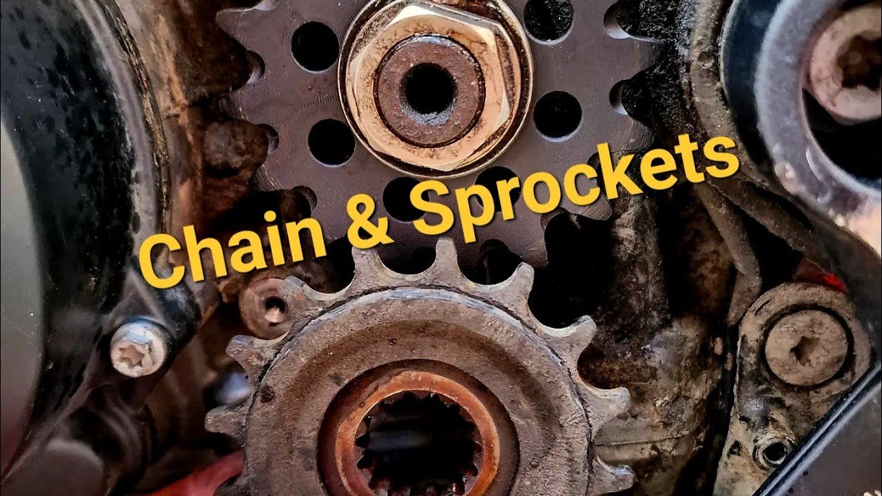 New Chain & Sprockets Quick Without Chain Tool - KTM 790 / 890 Adv R ...