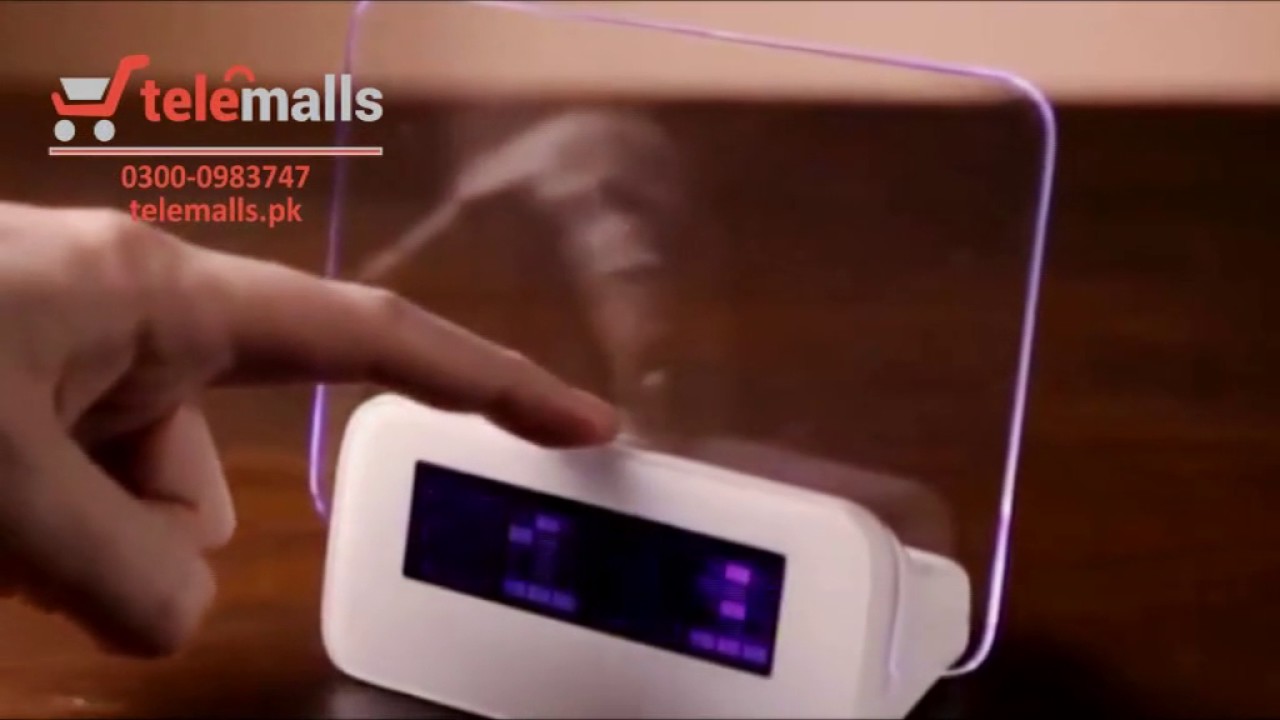 Digital LED Alarm Clock In Pakistan - YouTube