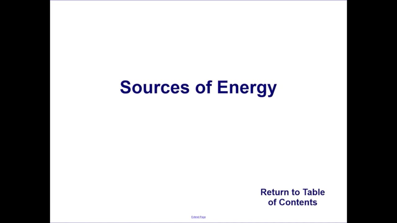 F2Sci Work & Energy Sources of Energy - YouTube