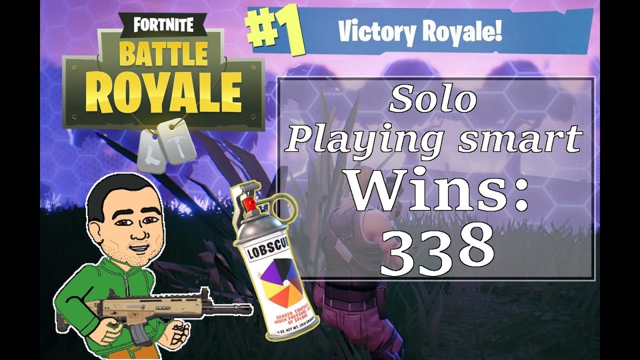 SOLO - 345+ WINS - Playing Smart to Victory - FORTNITE battle ROYALE ...