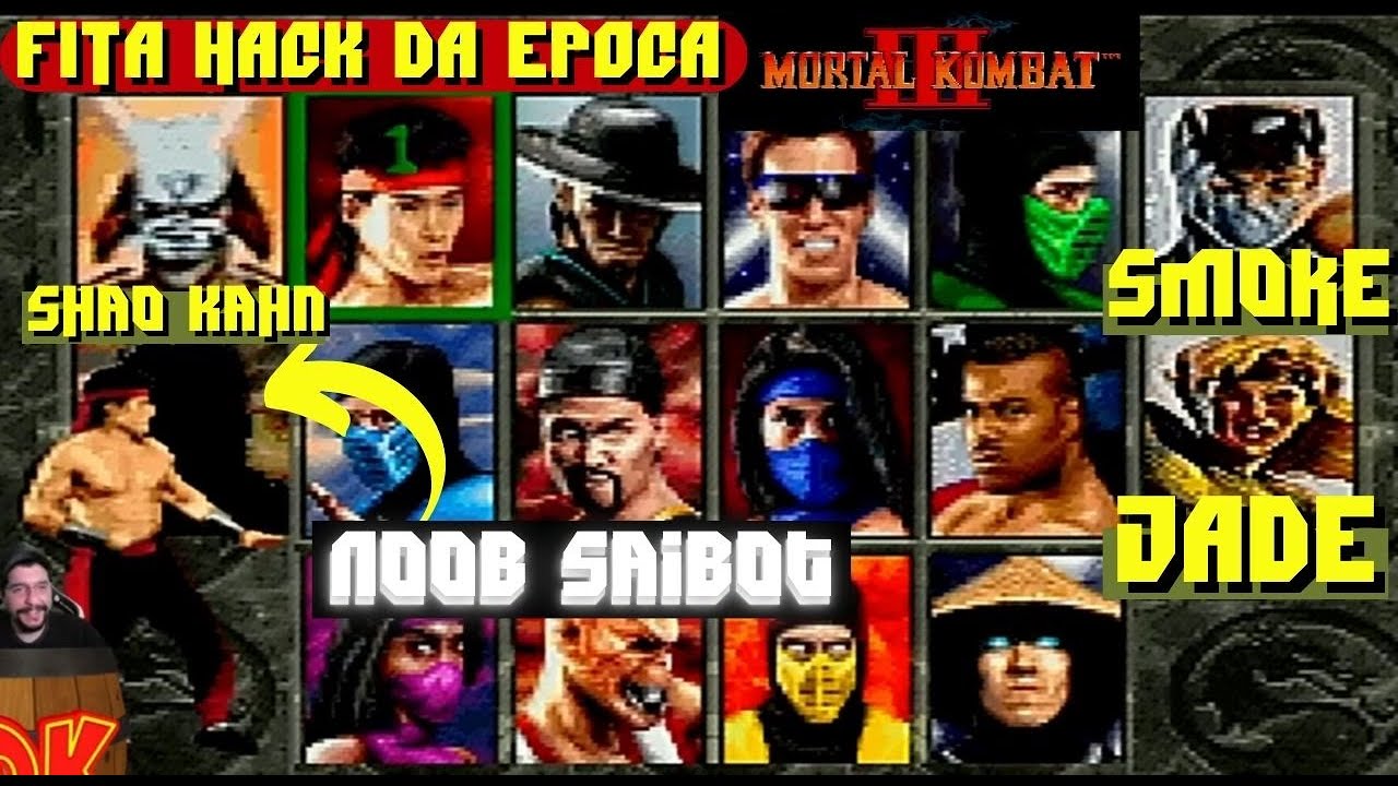 MORTAL KOMBAT II E III FITA CARTUCHO HACK ÉPOCA DOS ANOS 90 | MK 2 e 3 ATÉ ZERAR #corumbaplay ...