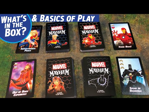 Marvel Mayhem | Board Game | BoardGameGeek