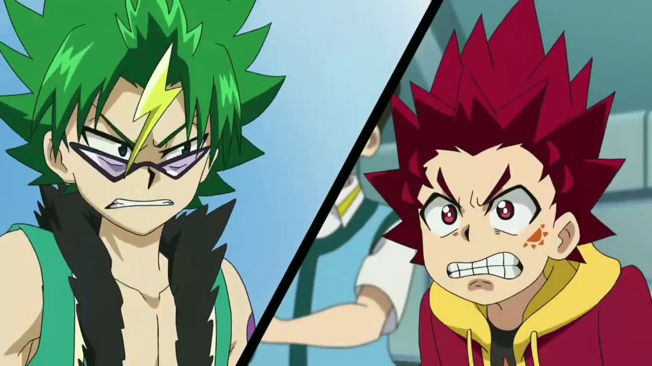 Beyblade Burst Sparking Episode 6 Sisco vs Hyuga - YouTube