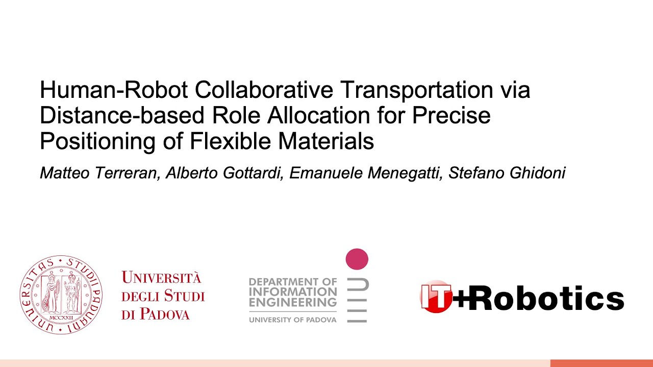 Human-Robot Collaborative Transportation via Distance-based Role Allocation for Precise ...