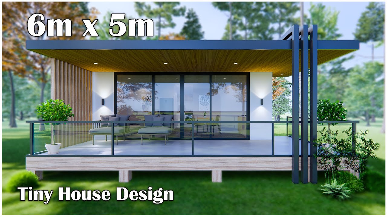 Beautifully Designed Tiny House With Floor Plan 6m X 5m Simple Life