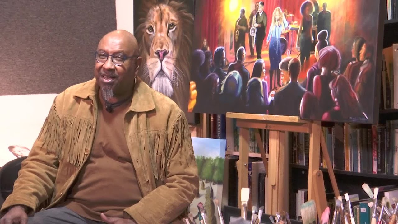 Black History Month: Honoring black history through art - YouTube
