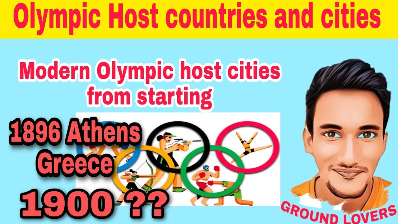 Olympic host countries and cities| Olympic host nations from starting ...
