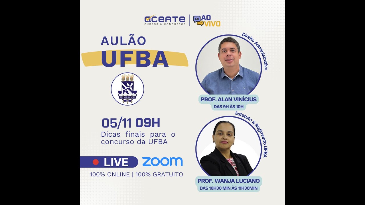 Aulão - UFBA - YouTube
