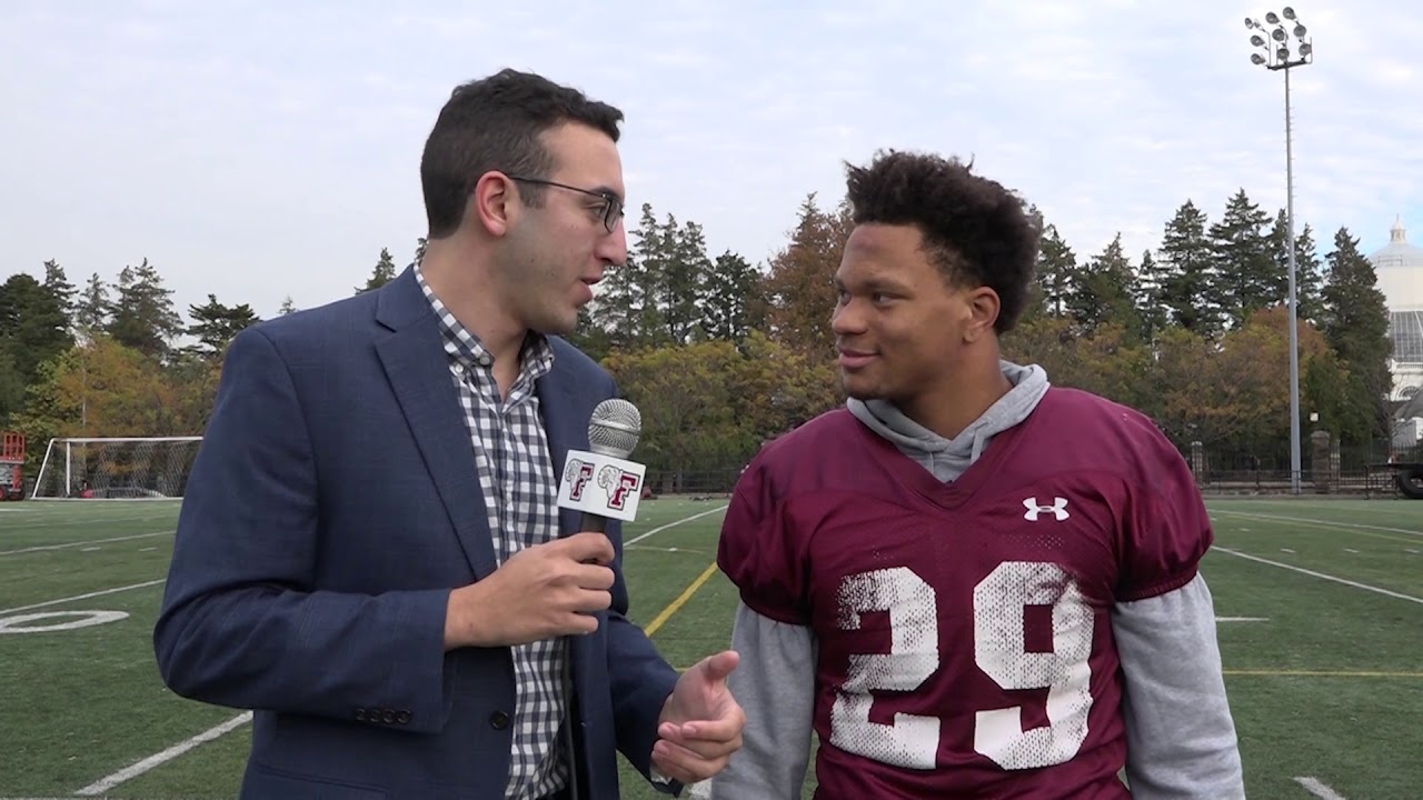 Fordham Football Ram Roundup Holy Cross Game Week - YouTube