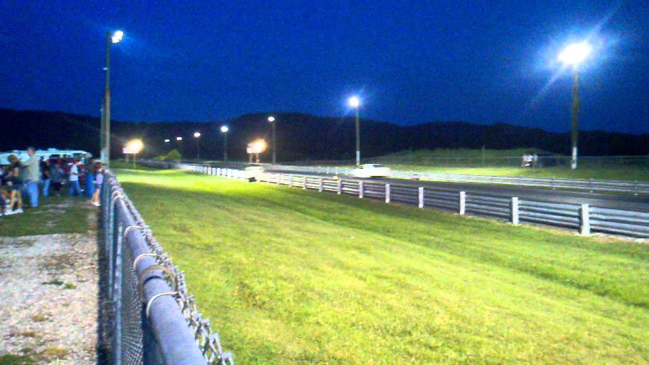 kanawha valley dragway east coast street car shoot out 7-15-11 my 90 lx ...