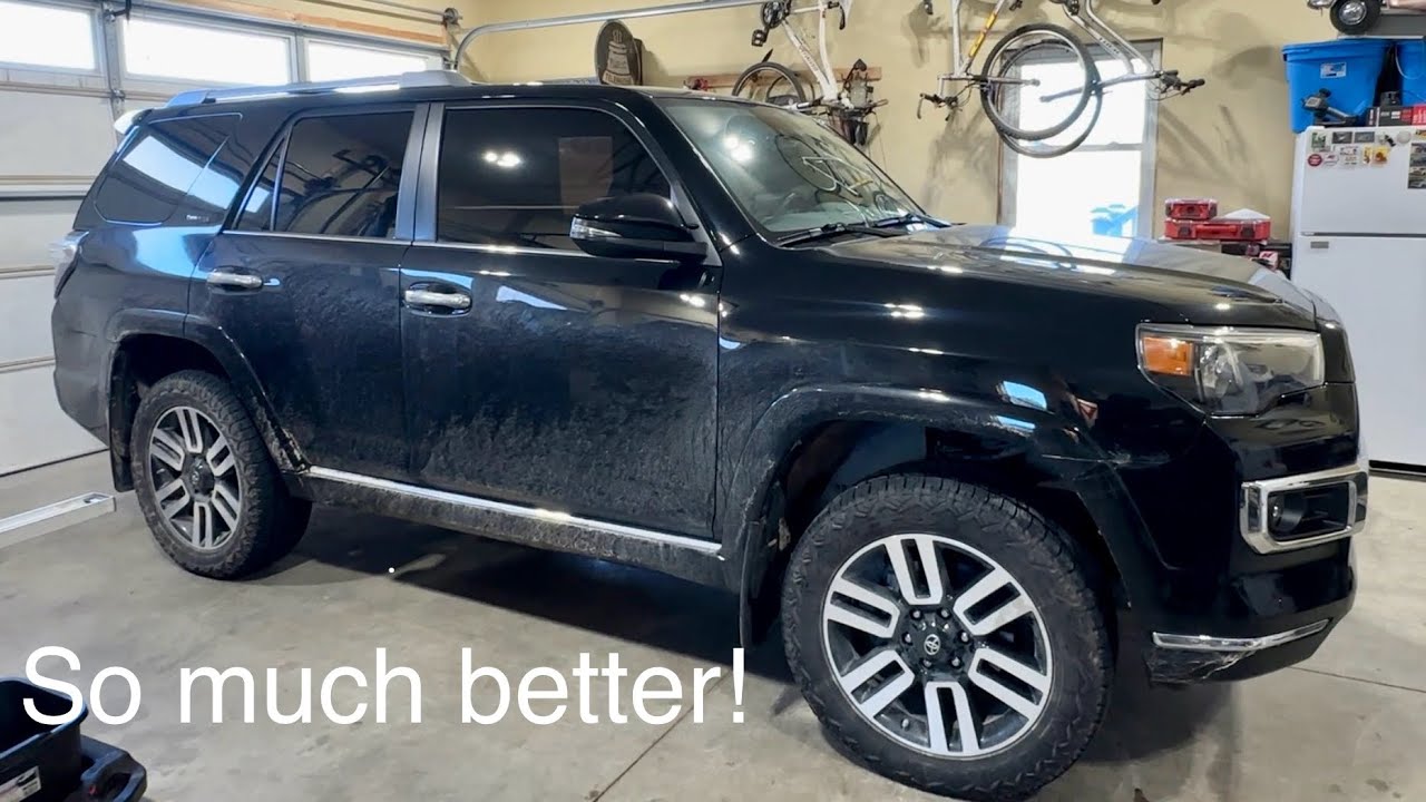 Leveling a 4Runner Limited. - YouTube