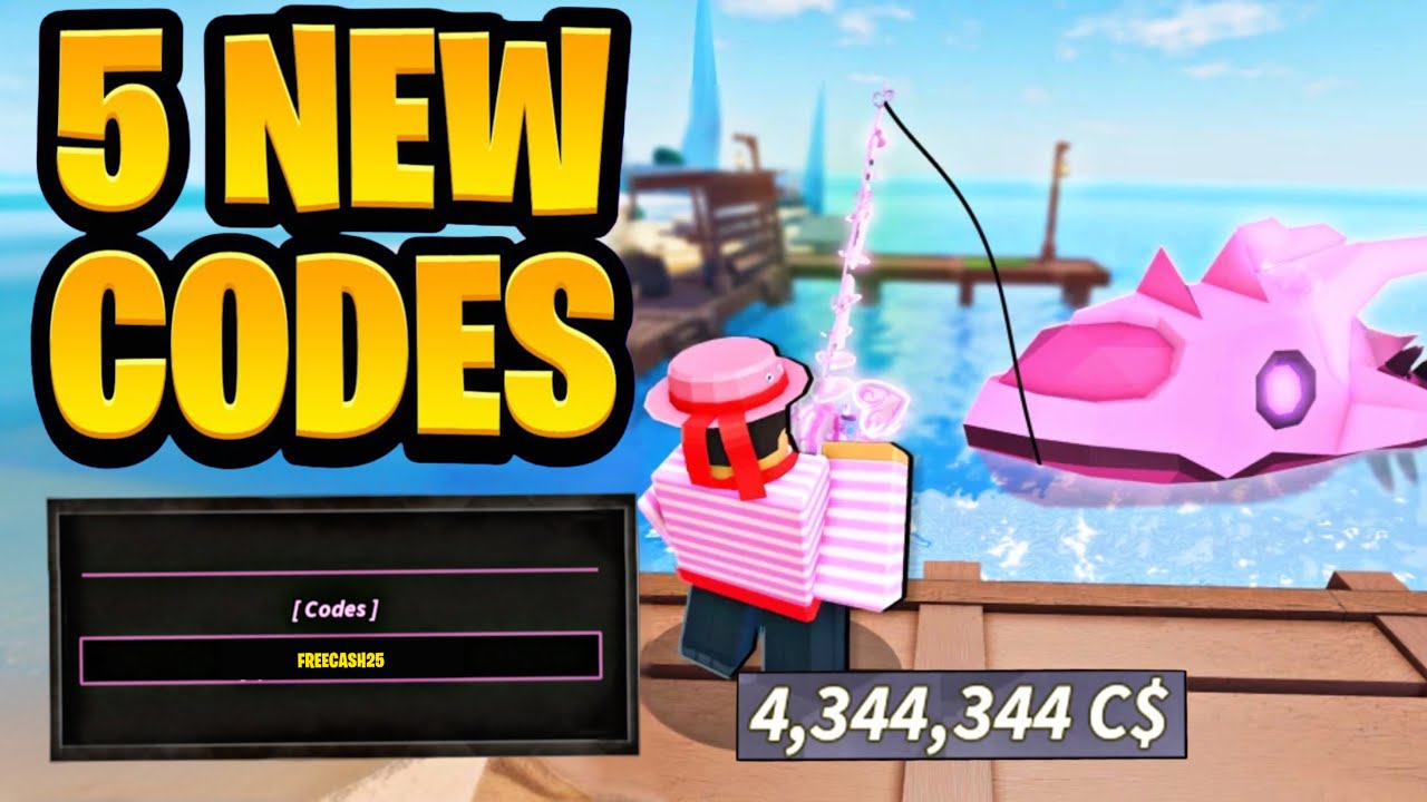 *NEW CODES* ROBLOX FISCH CODES 2025 | FISCH CODES | FISCH VALENTINES ...