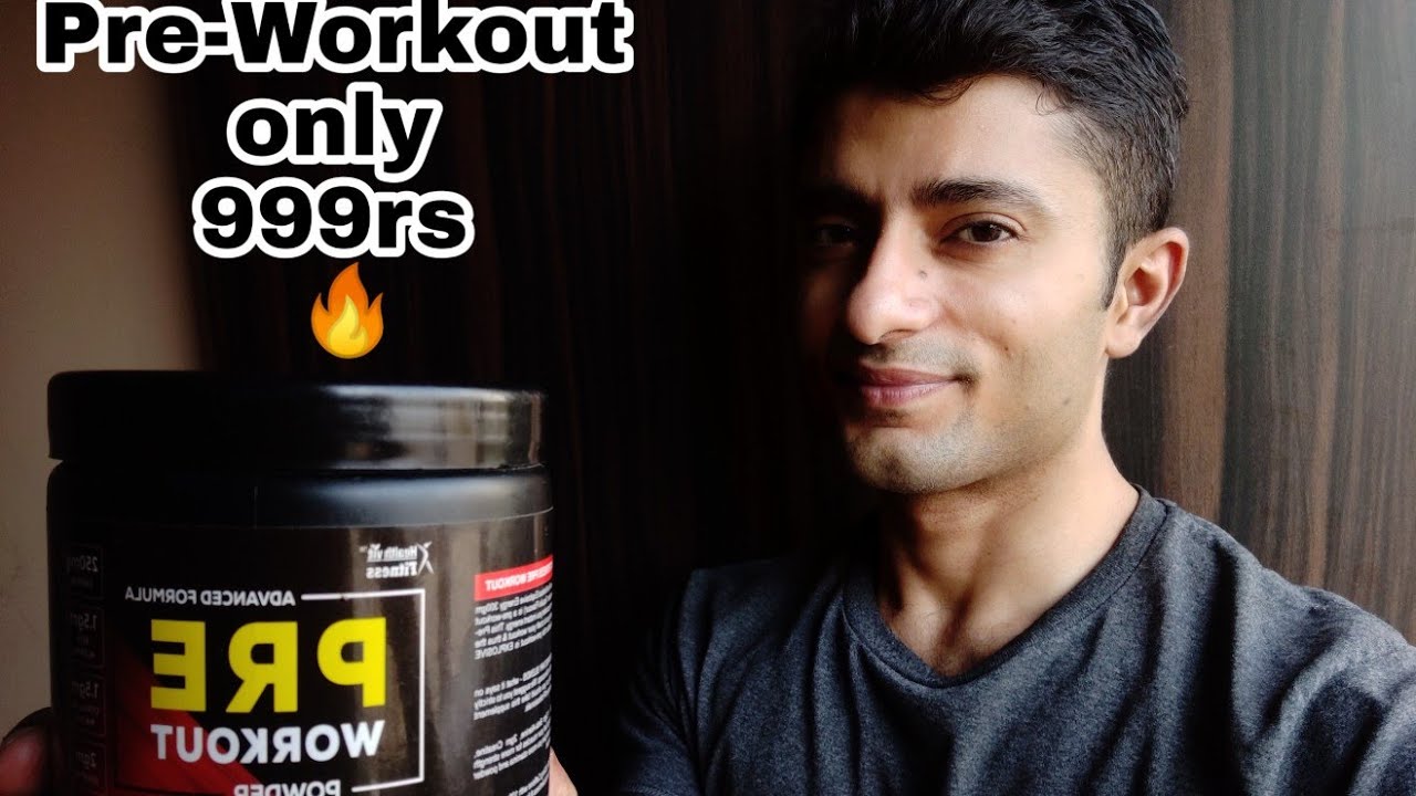 Best Pre Workout In India Low Budget | Healthvit Pre Workout | Raghu ...