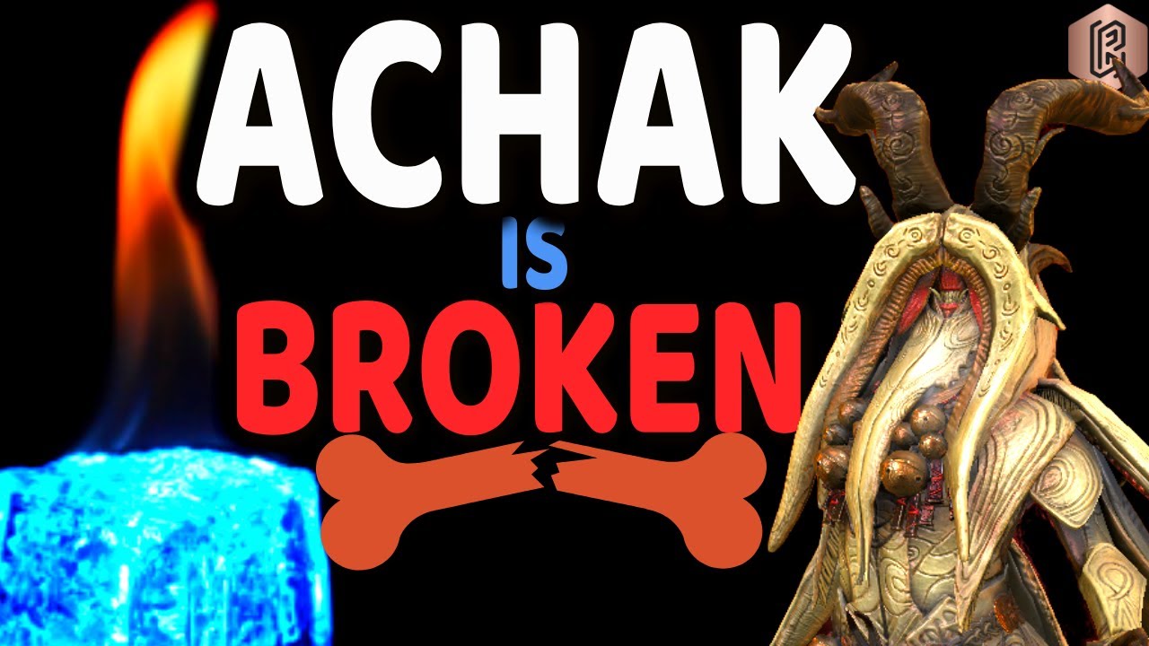 Achak the Wendarin Complete Artifact Build, Masteries | Raid: Shadow ...