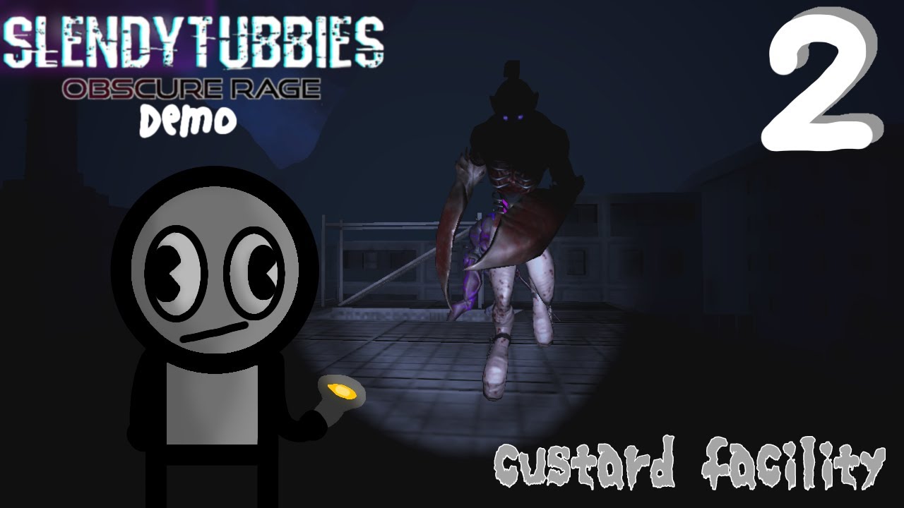Slendytubbies Obscure Rage DEMO: Custard Facility Gameplay ...