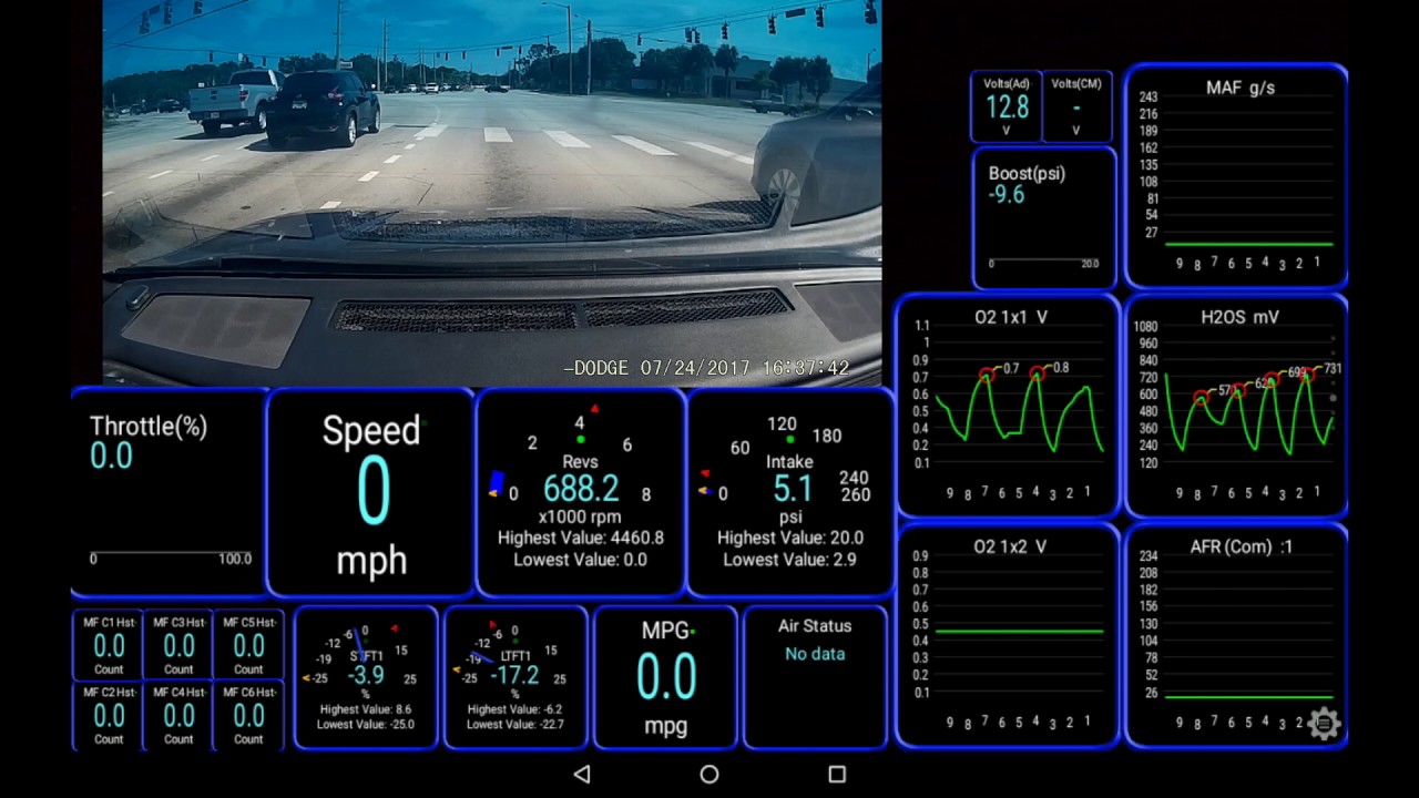 Torque Pro Video Overlay with Extended GM Gauges on a 3800SC Fiero ...