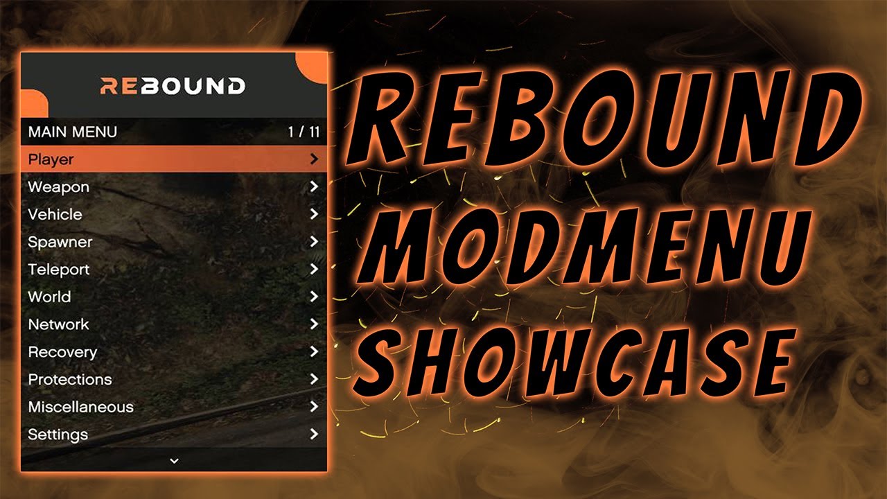 *LATEST* Rebound MODMENU SHOWCASE | GTA ONLINE - YouTube