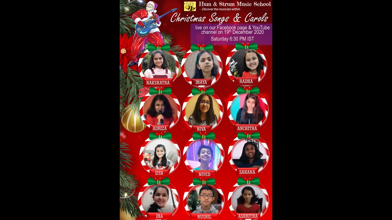 Hum and Strum Music School Live Stream Christmas Special - YouTube