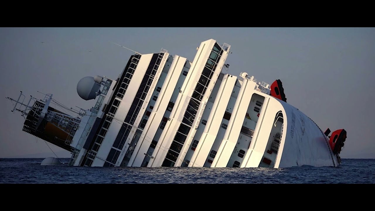 Sinking of the Concordia caught on camera theme cover by George Reeve ...