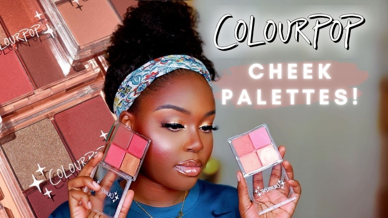 NEW COLOURPOP SWEET CHEEK PALETTES 🤔 | Sweet Cheeks Collection | Review ...
