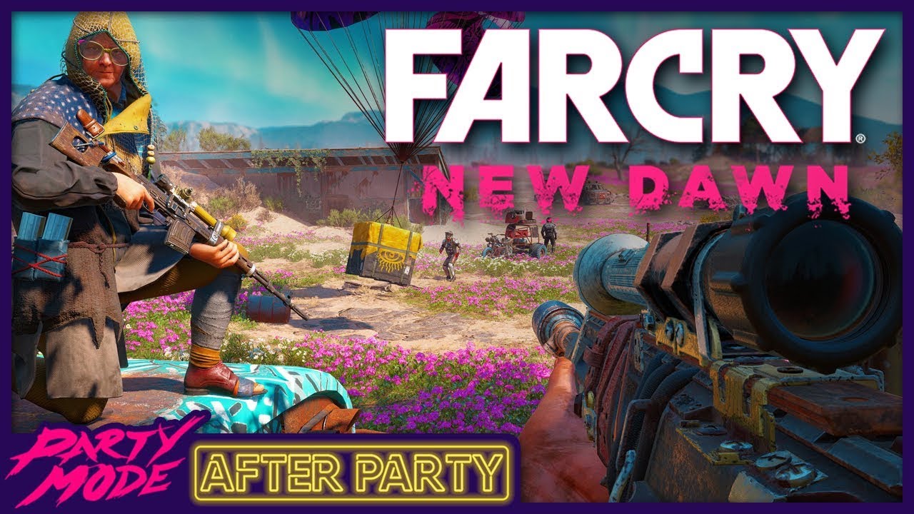 Nick Explodes Buffalos in FAR CRY NEW DAWN - Party Mode After-Party ...