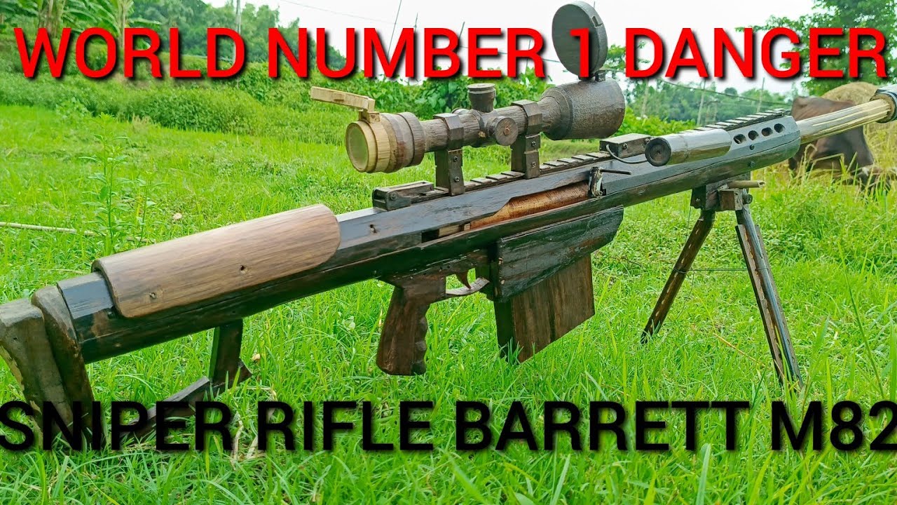 50 BMG sniper rifle making process/world number 1 danger sniper rifle making process/build m82b ...