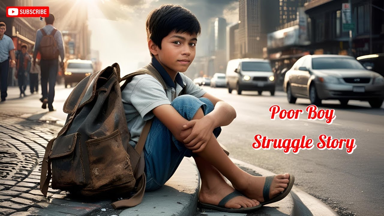 Poor Boy Struggle Story| English Learning Story - YouTube