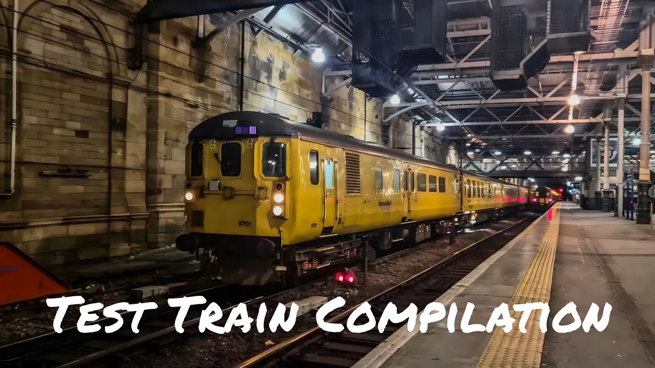 Test Train Compilation - YouTube