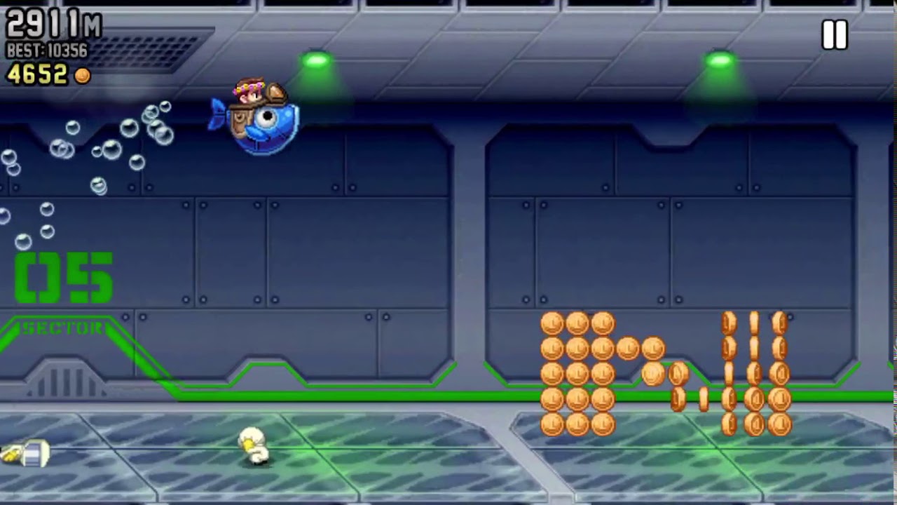 Jetpack Joyride Mecha Micro vehicle - YouTube