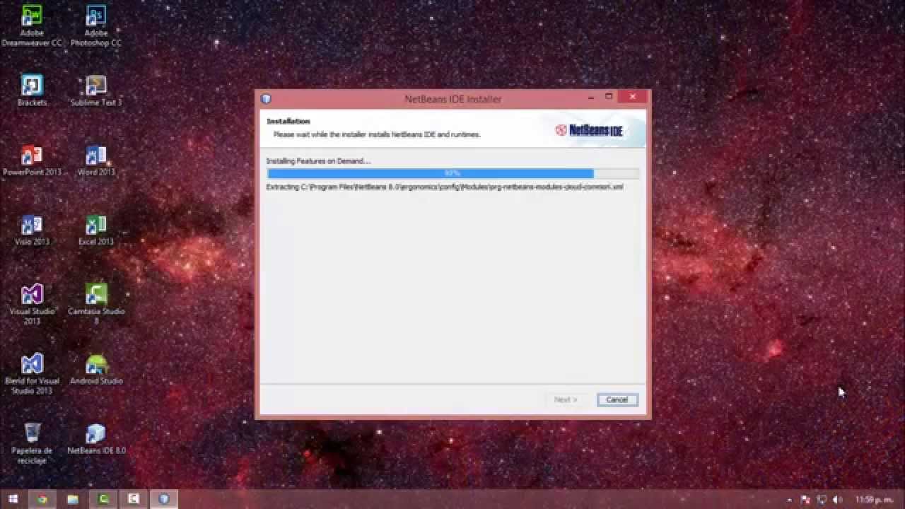 Como Instalar NetBeans IDE 8.0 en Windows 8.1 - YouTube