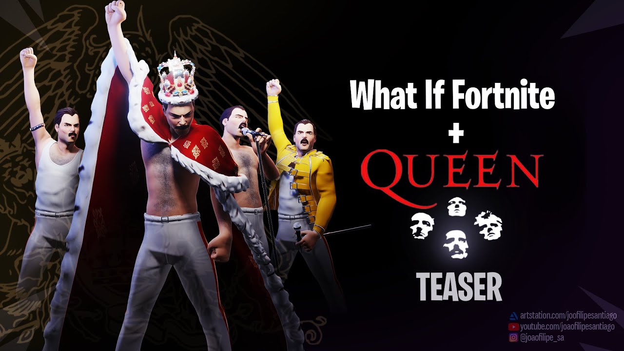What If FORTNITE + QUEEN - TEASER - YouTube