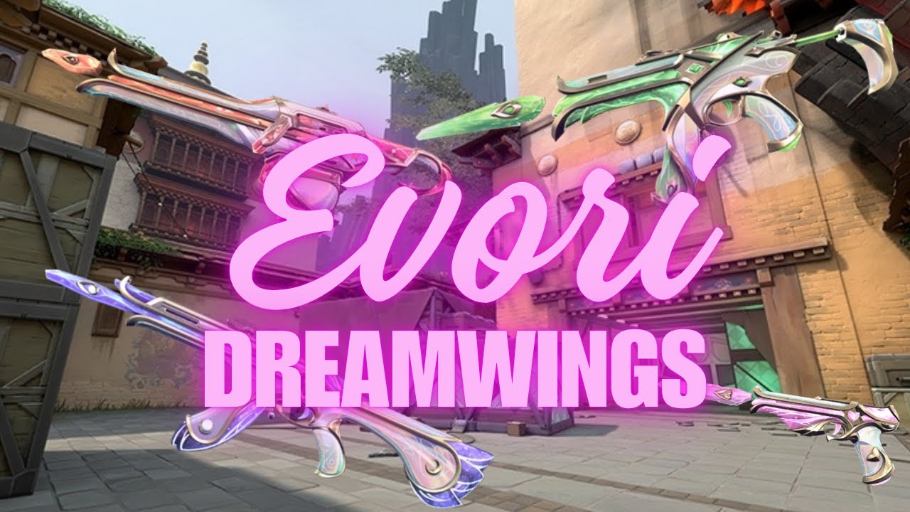 SPENDING $$$$ ON THE NEW EVORI DREAMWINGS SKINS IN VALORANT!!! :O - YouTube